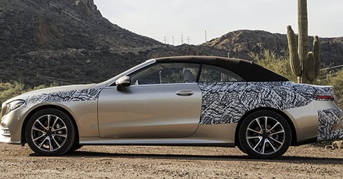 Burlappcar: 2018 Mercedes E-Class convertible test drive!