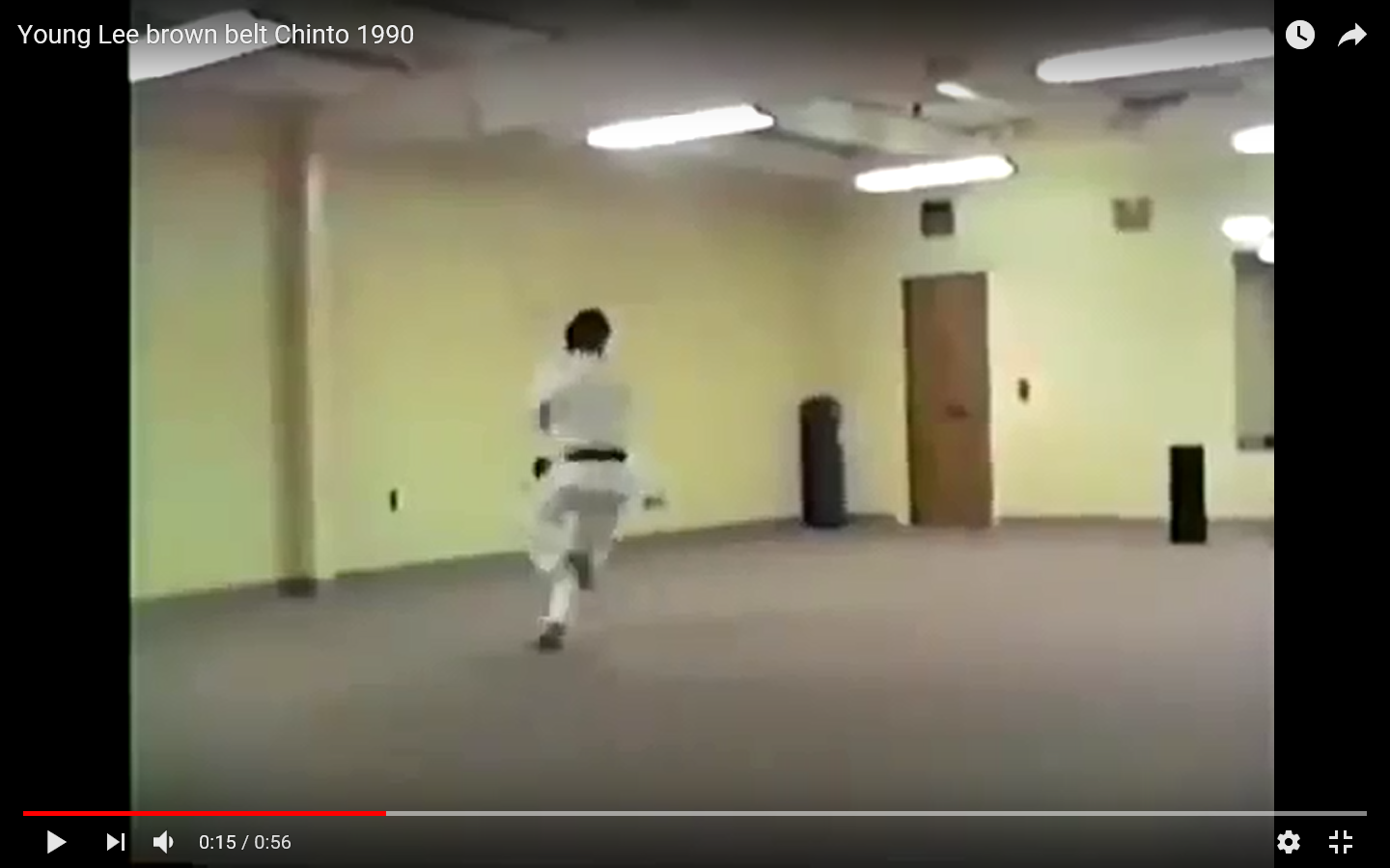 Isshin - Concentration the Art: The Spin in Chinto Kata.