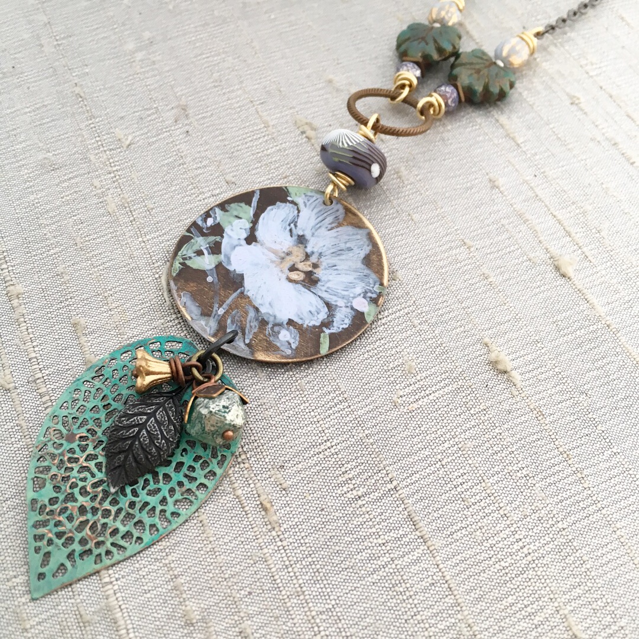 Art Bead Scene Blog: Bead Table Wednesday - Vintaj Patina Paints and ...