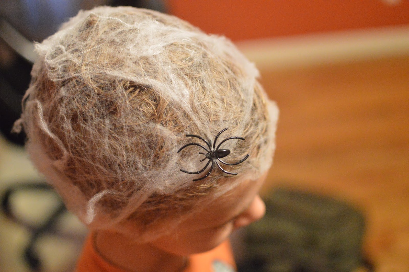 What I Live For: Crazy Hair Day for Boys- Spider Web