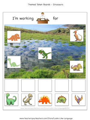 Classroom Freebies Too: Themed Token Boards for Autism- Freebie from ...