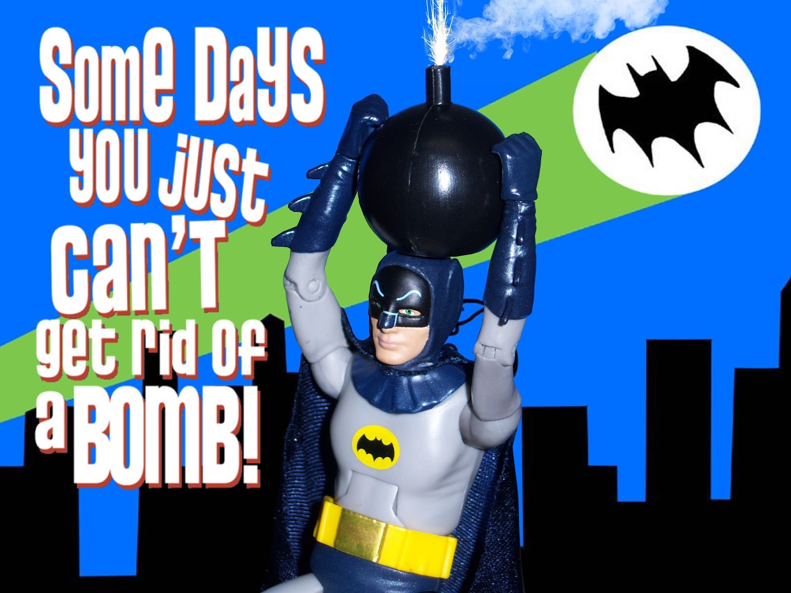Batman Just Can't Get Rid of a Bomb | Weird Fantastic Toy Adventures