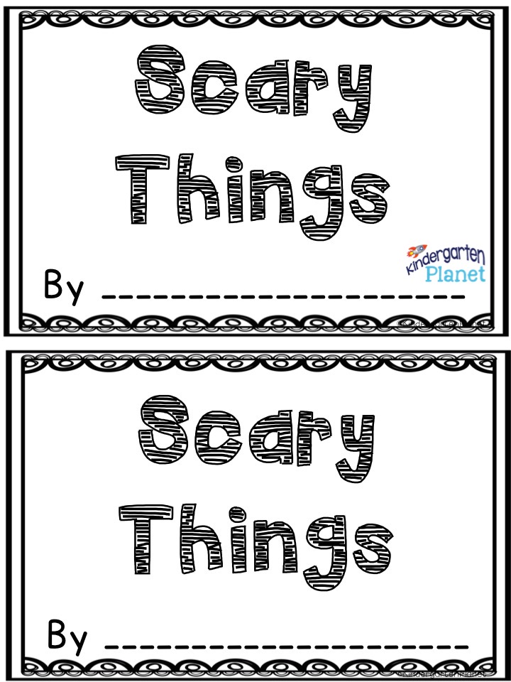 Kindergarten Planet: Scary Things *Freebie*