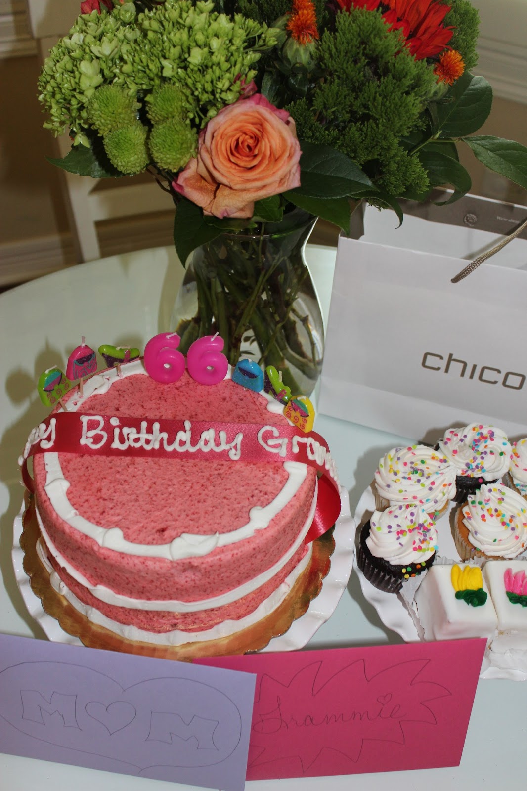 Choosing Joy Today: Grammie's 66th Birthday Cake