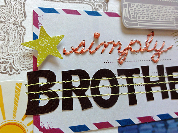 Midwest Scrapgarden: Hand-stitching