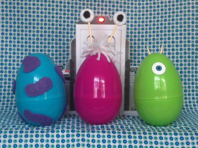 A Squared Craft Affairs: Ashley - Monsters Inc. Easter Eggs