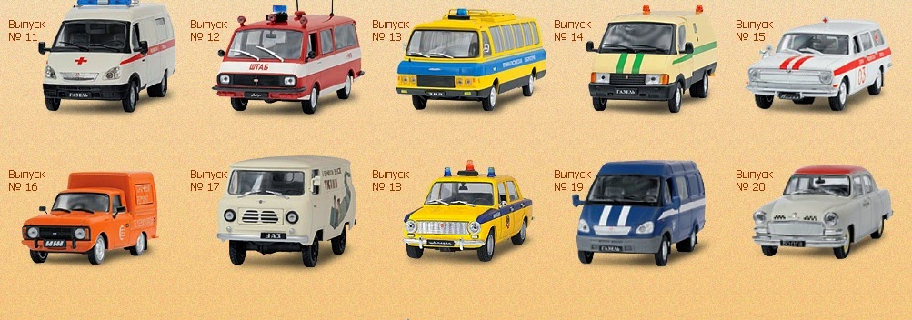 MiniaturasConry43 Collection: Coleccion coches de servicios, Rusia ( Y ...