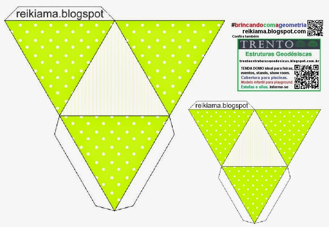 ...Brincar faz bem....: Piramide triangular molde para imprimir ...