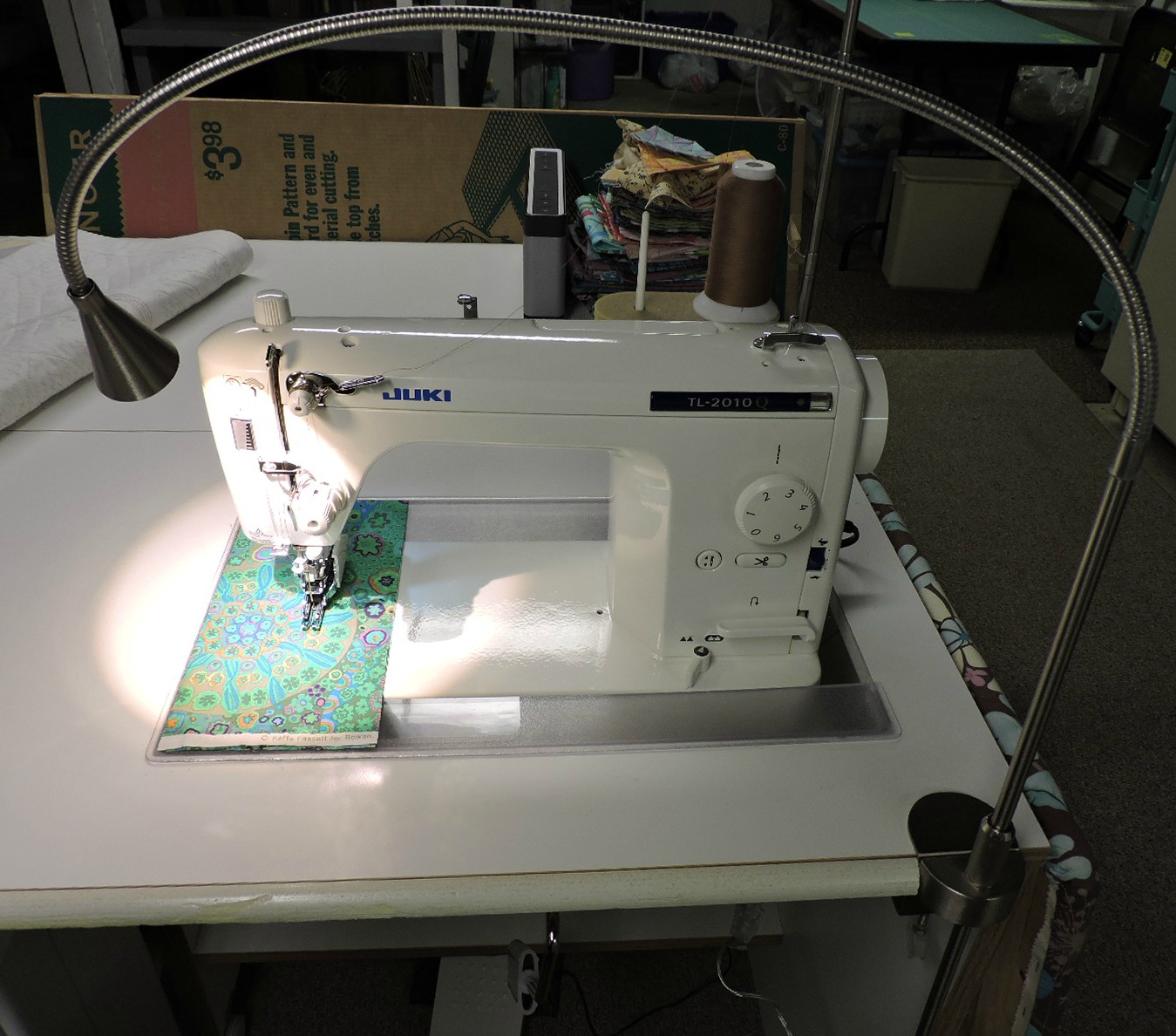 Cotton Cellar: IKEA TIVED Sewing Machine Light