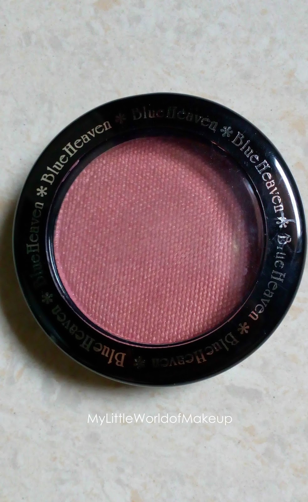 Blue Heaven Diamond Blush on (502 &505) Review & Swatches