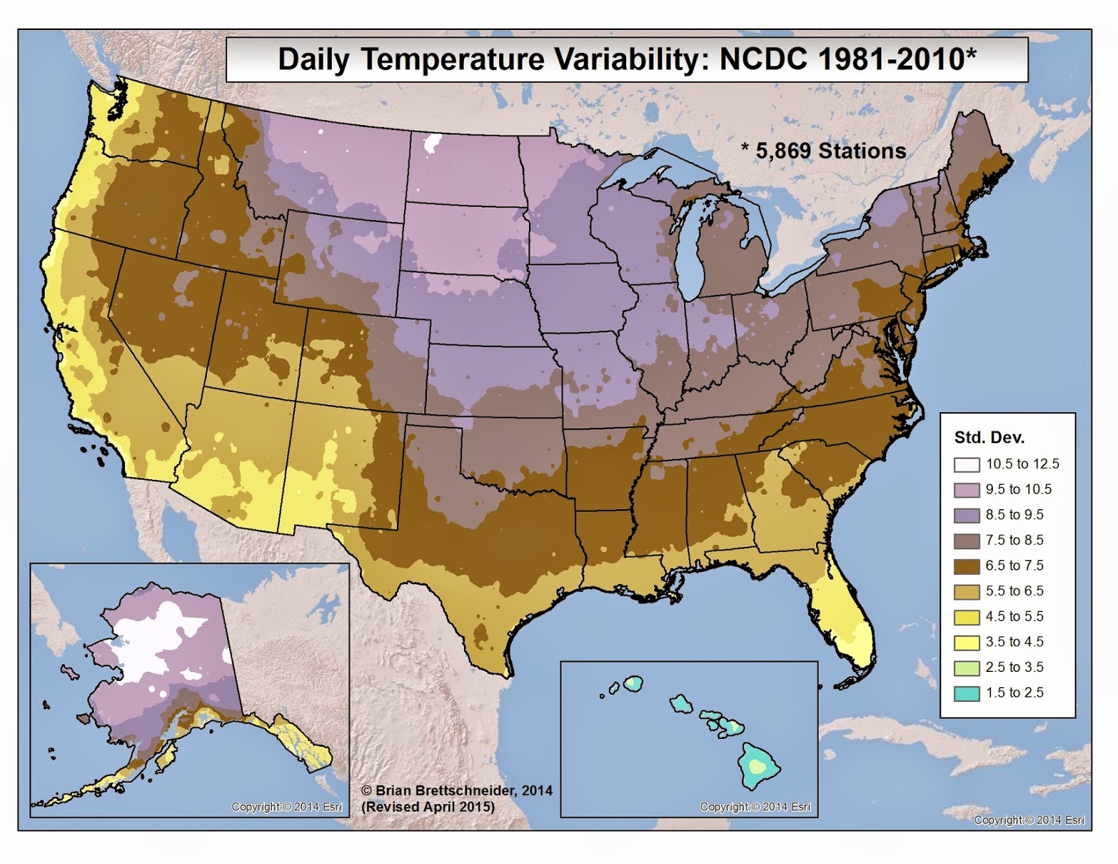 Brian B's Climate Blog: Intra-Annual Climate Variability