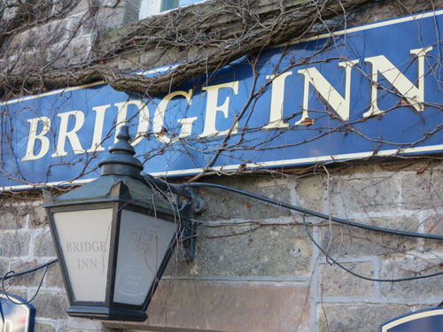 Bridge Inn Calver Peak District - Britain All Over Travel Guide