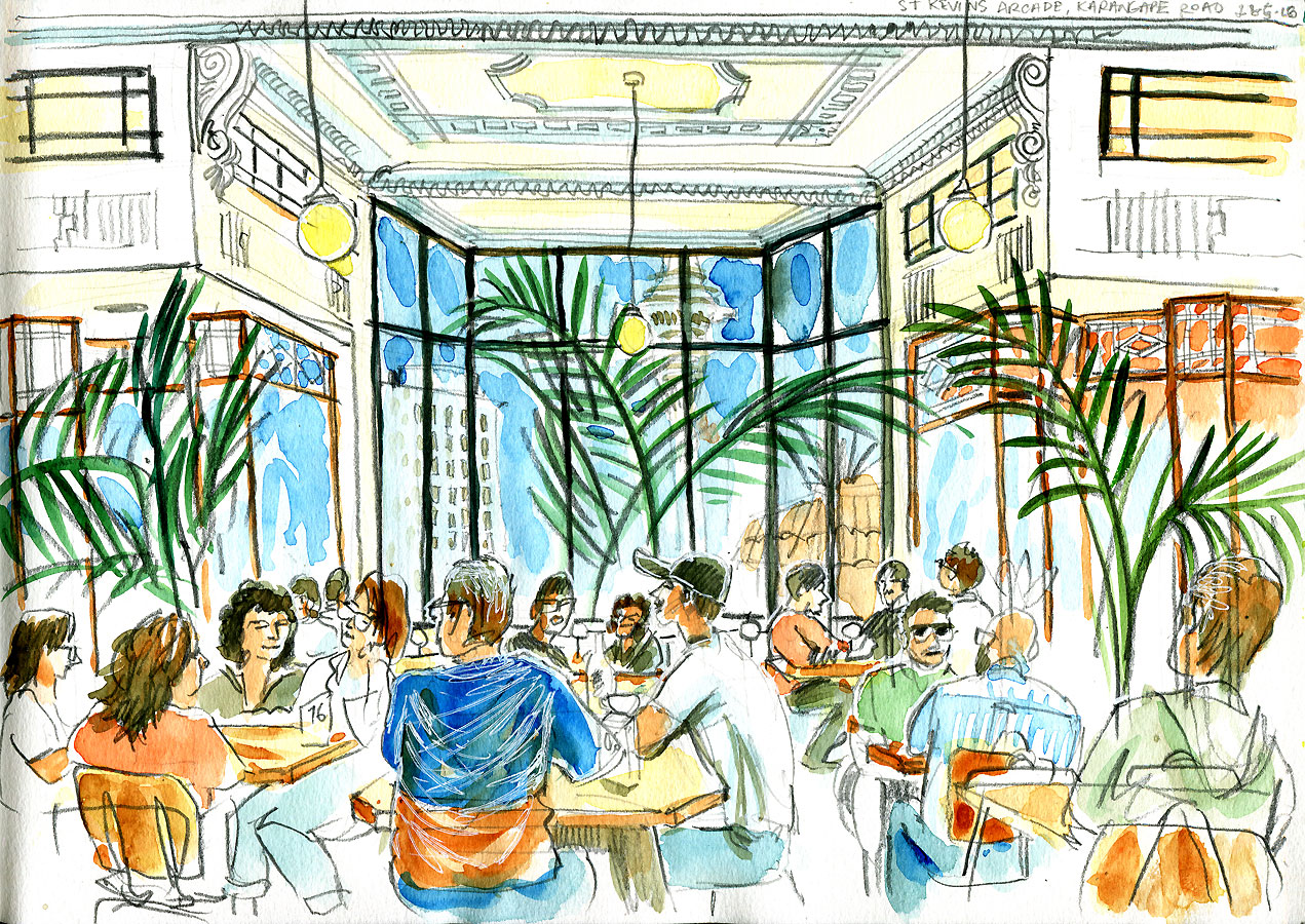 St Kevins Arcade Big Draw meet