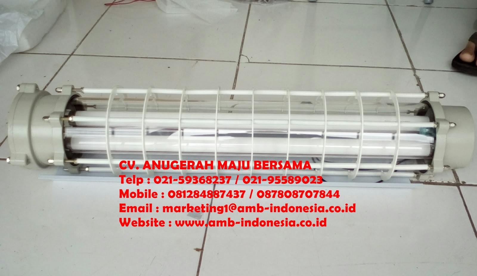 Anti Ledak: Jual Lampu TL Explosion Proof Glass Alluminium Material ...
