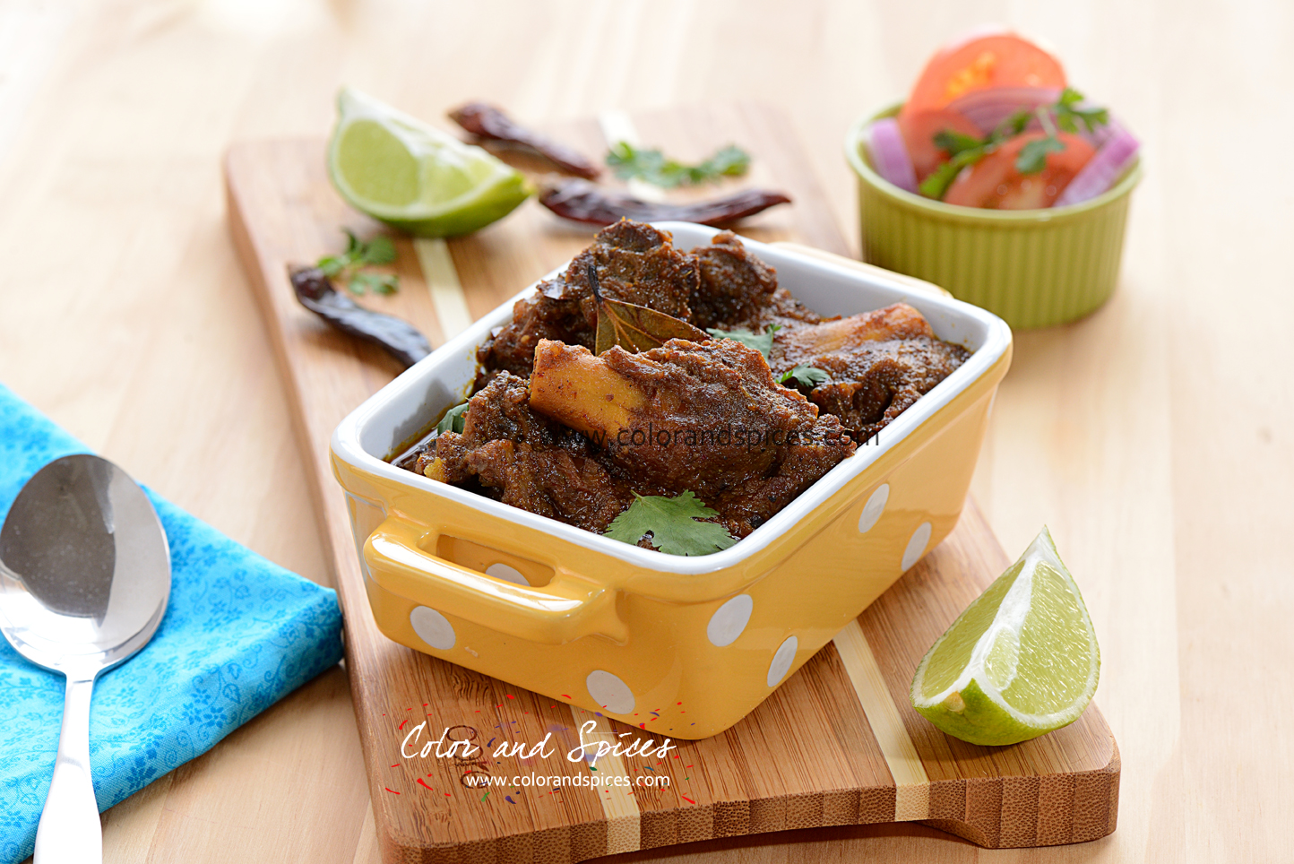 Color and Spices: Vindaloo...