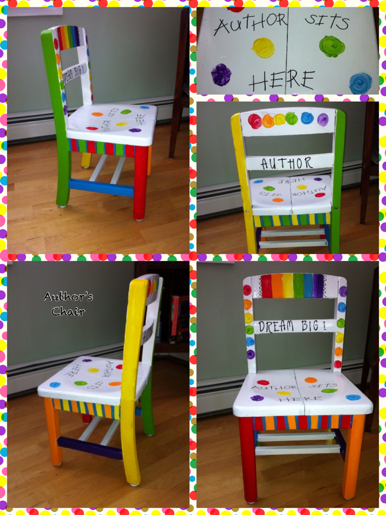 Kinderaffe Kindergarten: Author's Chair