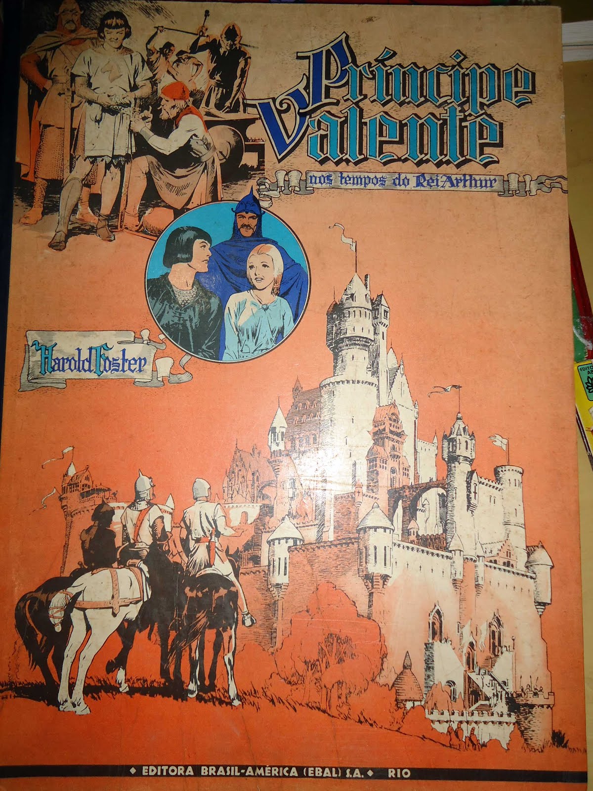 ZONA FRANCA COMICS: PRÍNCIPE VALENTE - NOS TEMPOS DO REI ARTHUR ...