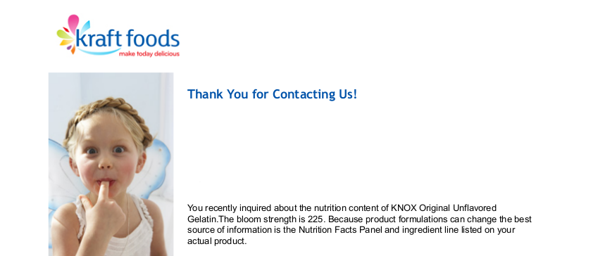 Danger! Men Cooking!: Gelatin - Bloom Strength and Conversion of Powder ...