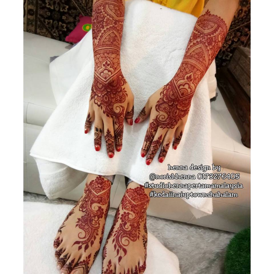PERKHIDMATAN UKIRAN INAI PENGANTIN: HENNA LUKIS / INAI KAHWIN ...