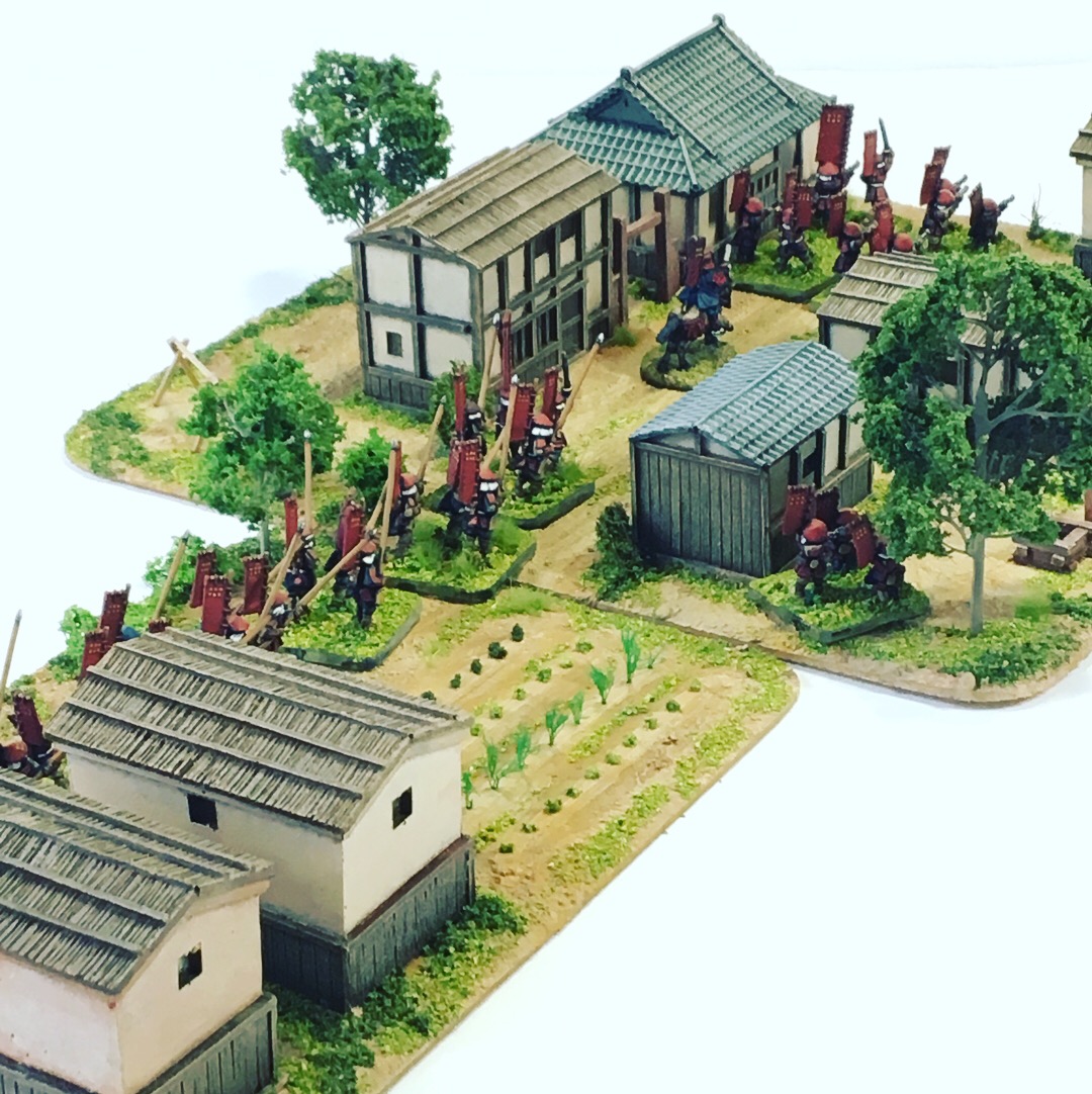 Jimbibblyblog: Some more 15mm Japanese building bases
