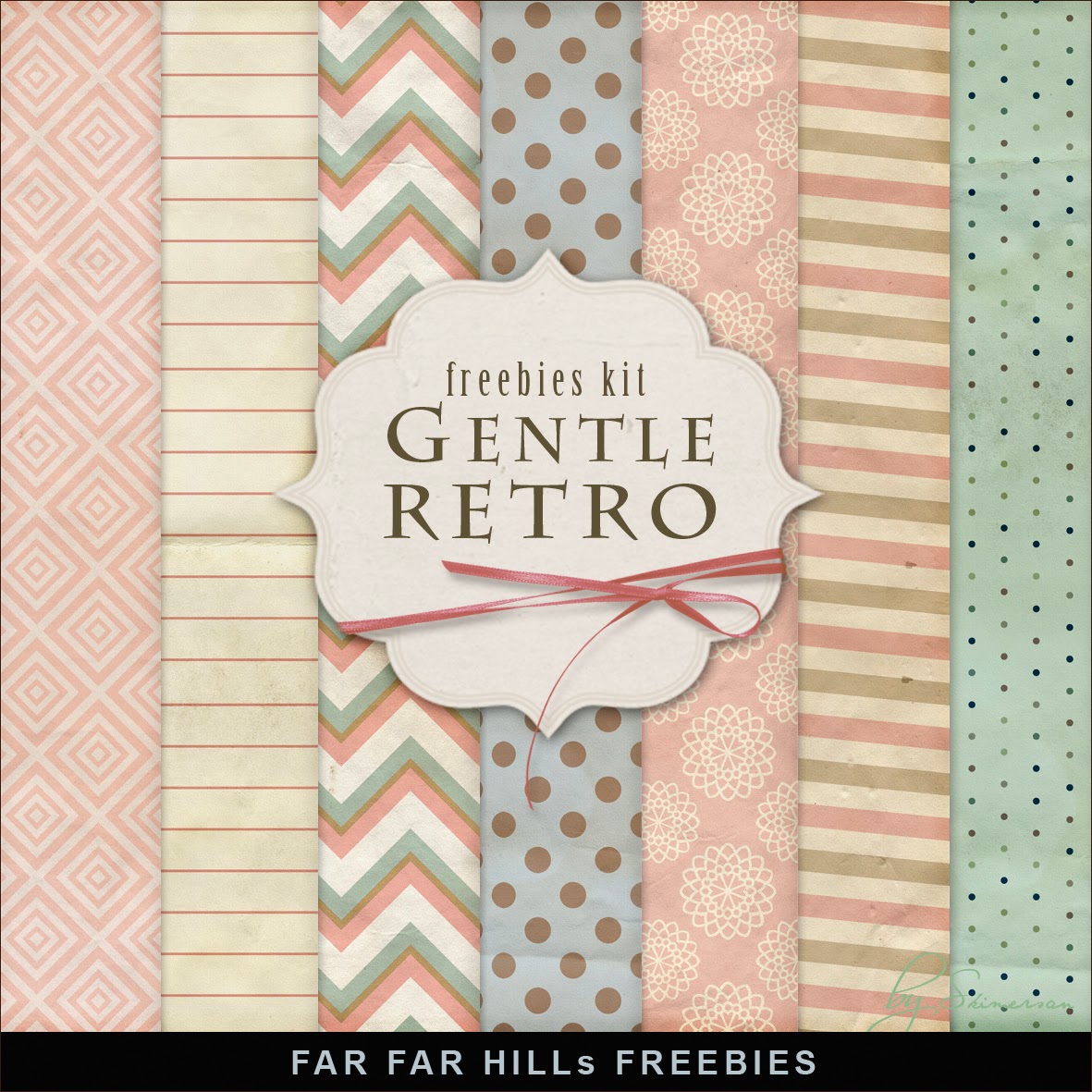New Freebies Kit of Paper - Gentle Retro:Far Far Hill - Free database ...