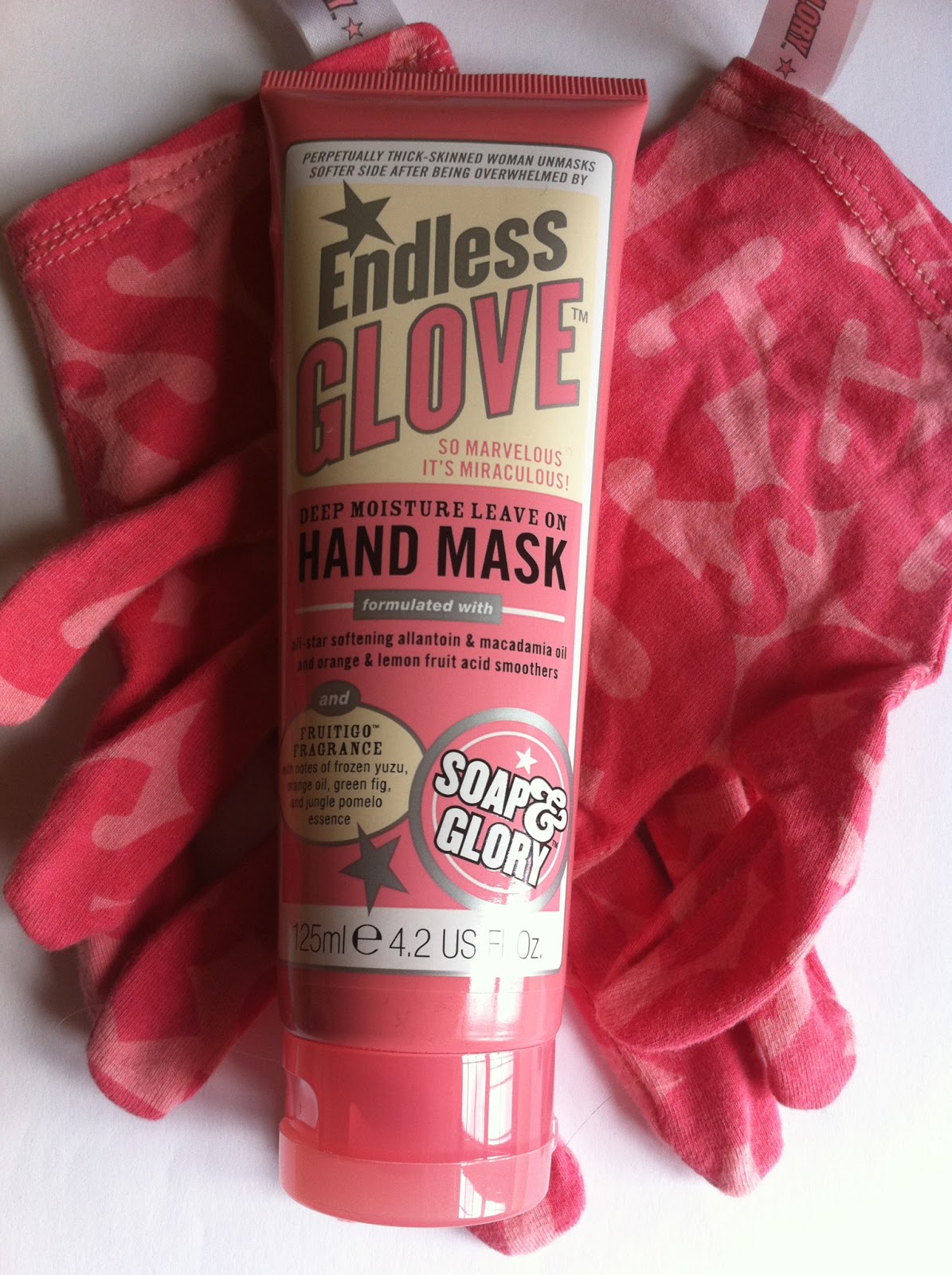 Beauty Box: Soap and Glory Hand Food and Endless Glove Review