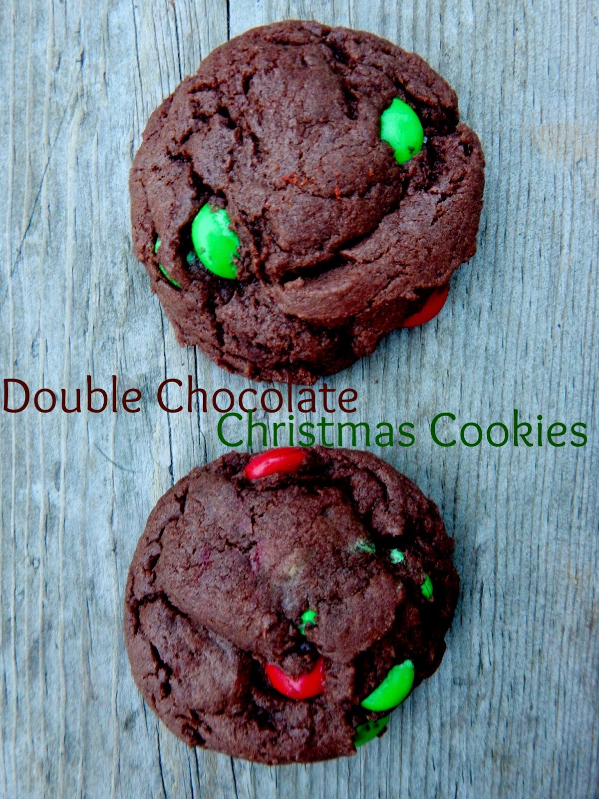 Double Chocolate Christmas Cookies | Ally's Sweet & Savory Eats