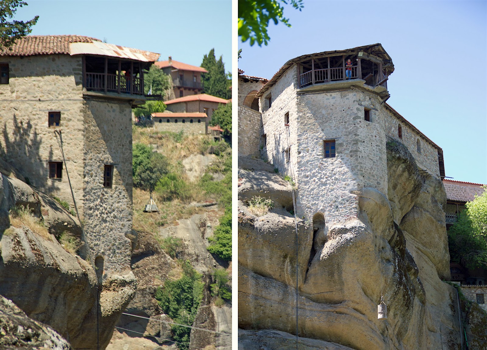 Exploring the World in 'Blue Velvet of Sark': Meteora Varlaam Monastery