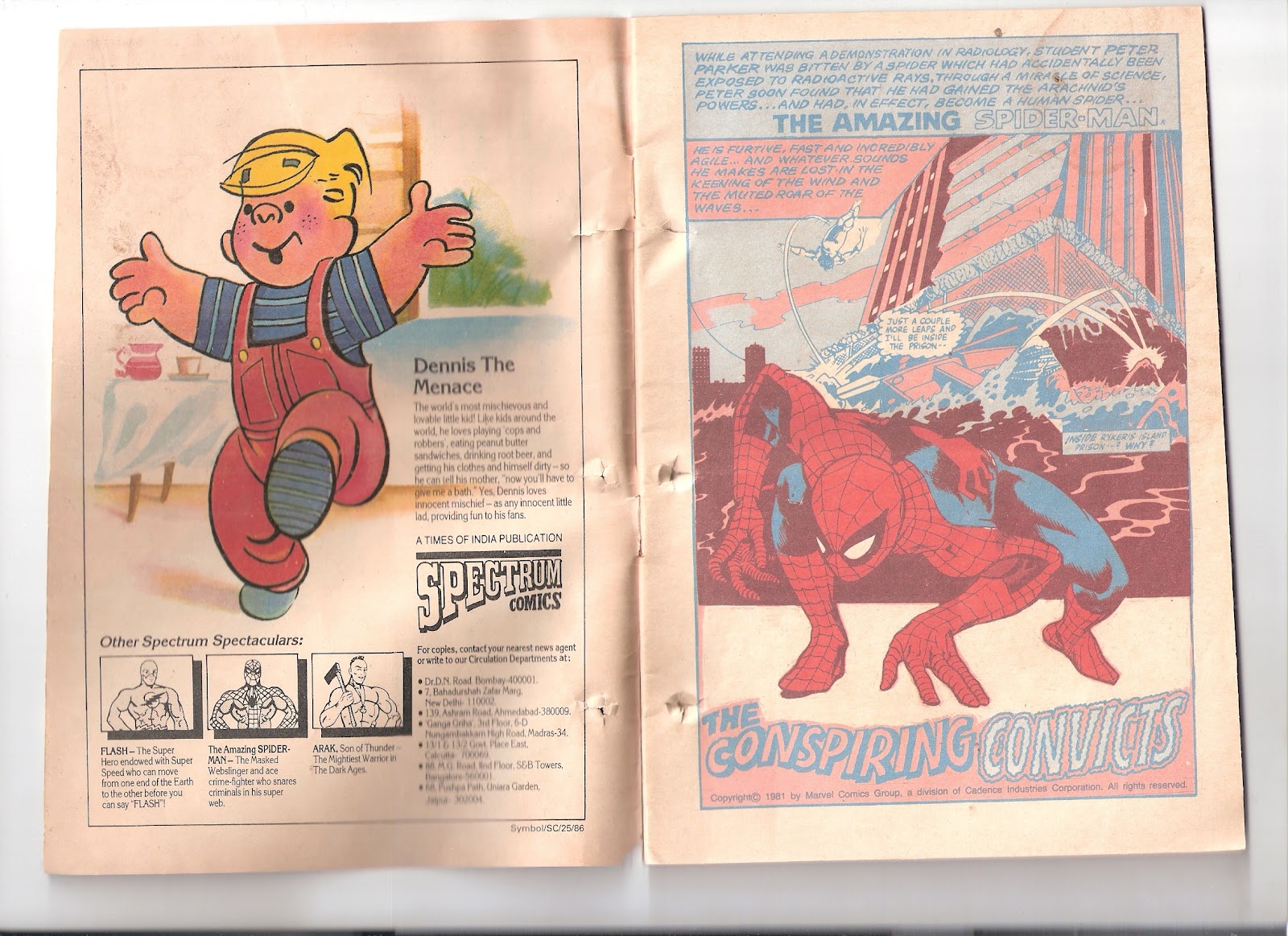 doctor who loved comics: SPECTRUM COMICS