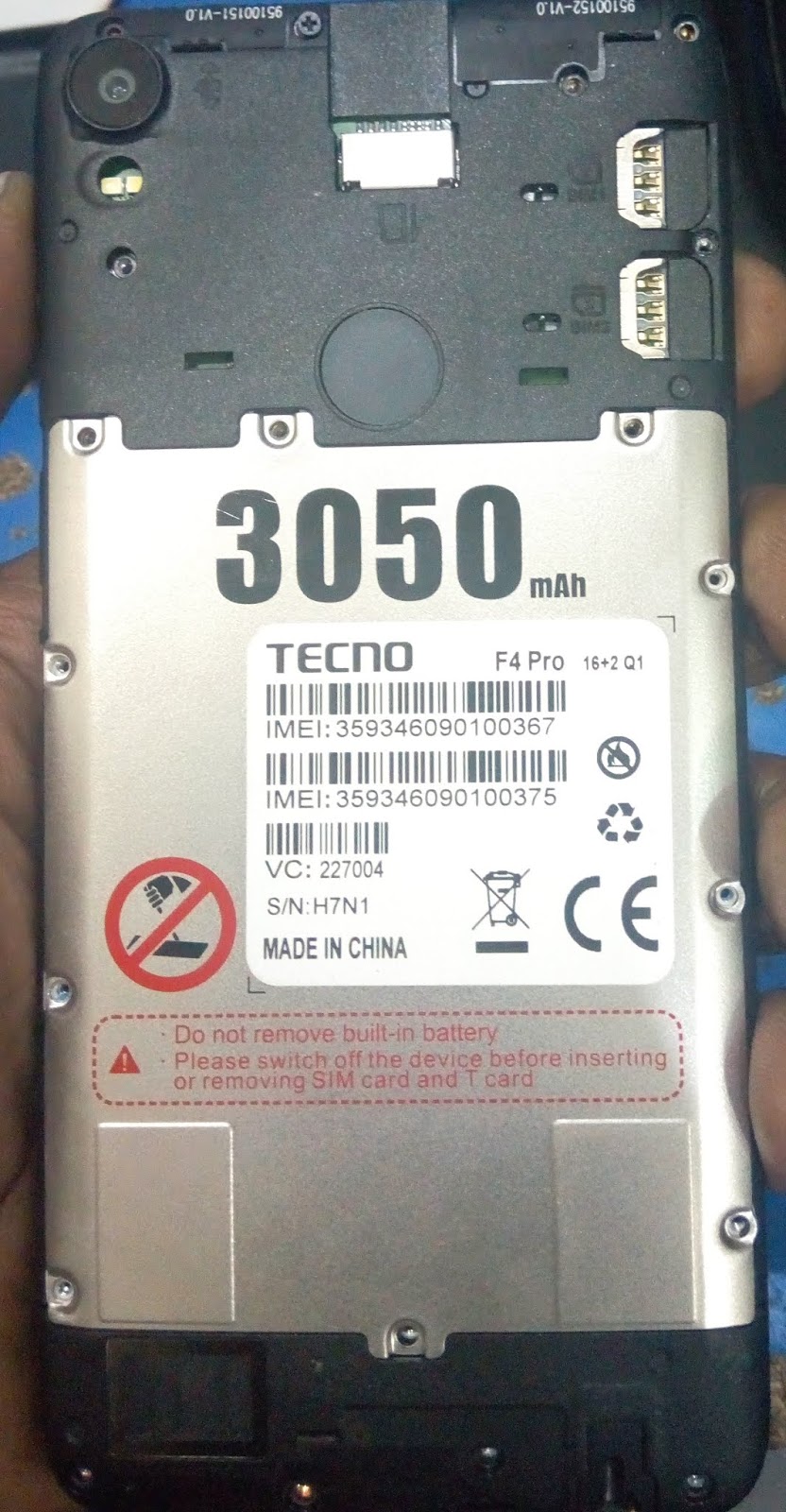 Tecno F4 Pro Frp Dead | Hang Logo Fix Customer Care Firmware Flash File ...