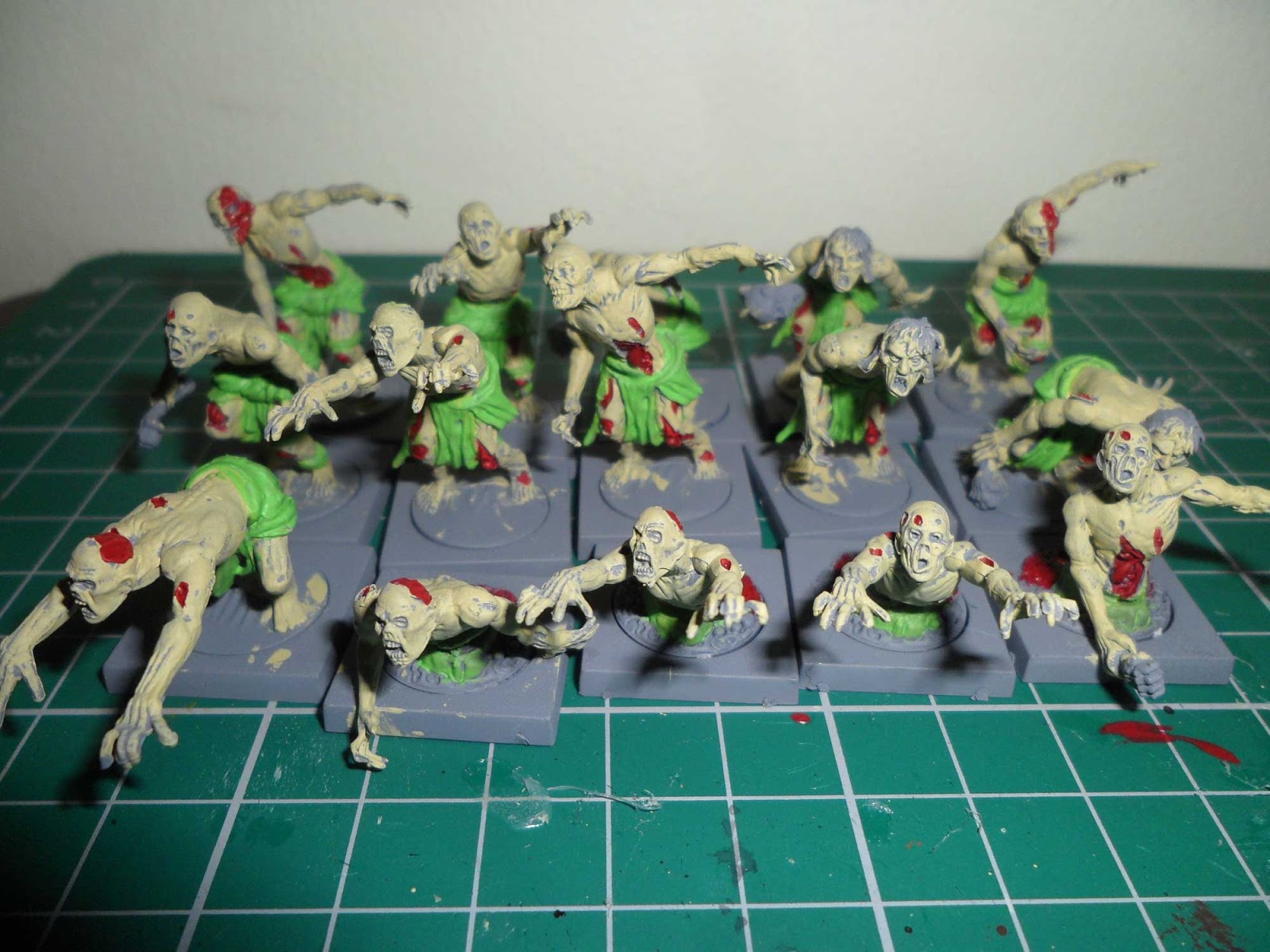 Turno's Wargaming blog: Painting: Kings of War - Undead: Zombies