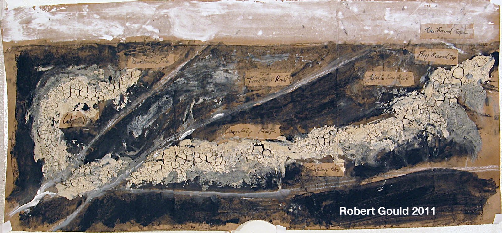 Robert Gould: Gettysburg "Fish Hook" Drawings