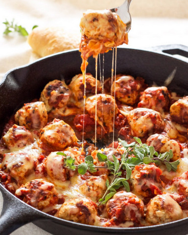 One Pan Meatballs | Best foods and recipes in the world