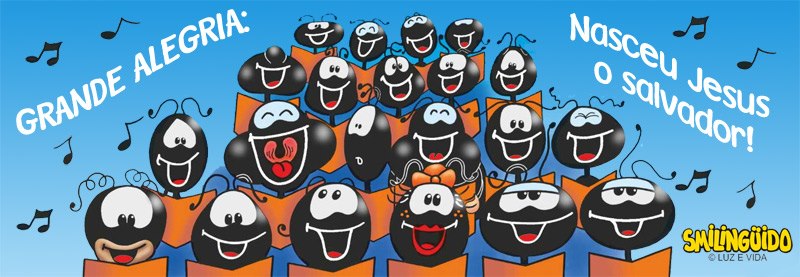 "Minha Herança": * Cartão de Natal com "Smilinguido"