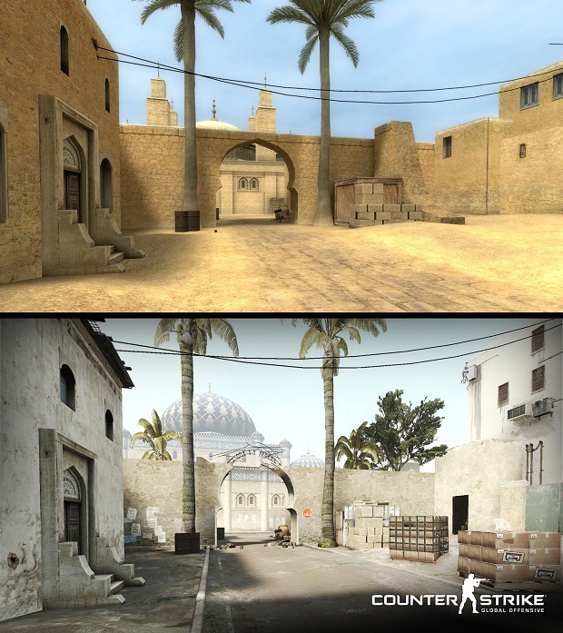 The Reading Gamers: Compare The Old And New Counter-Strike Maps