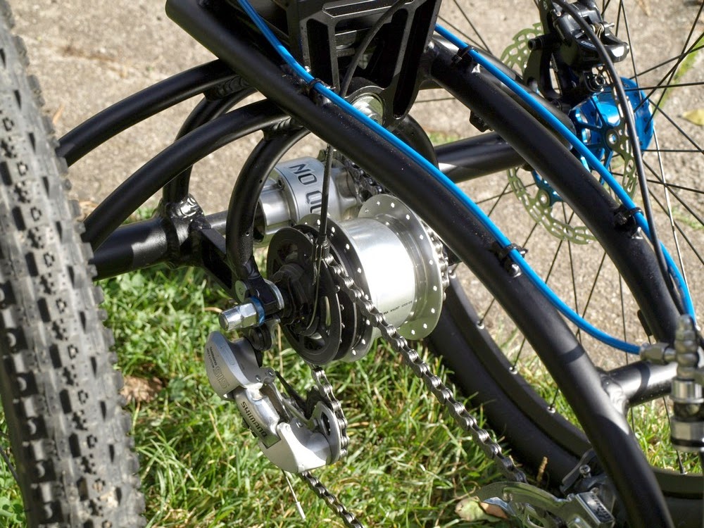 Trikes and (odd) bikes.: 31st March 2015 No Question leaning ATB trike ...