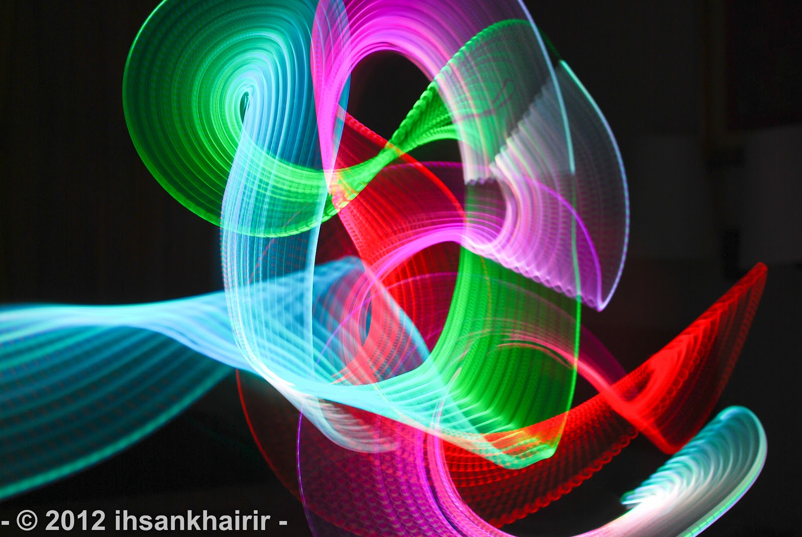 Colorful Light Painting [Photography] | IHSAN KHAIRIR
