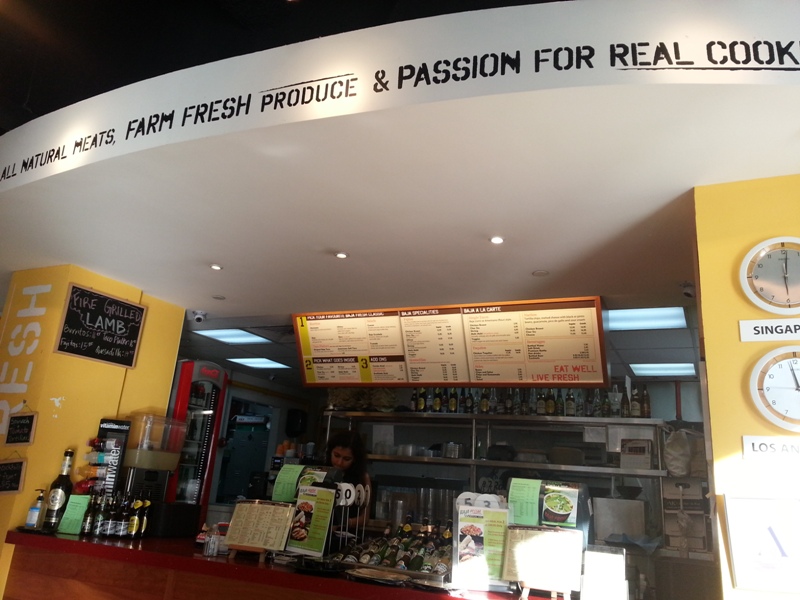 Inside Joy's World: Baja Fresh Mexican Grill