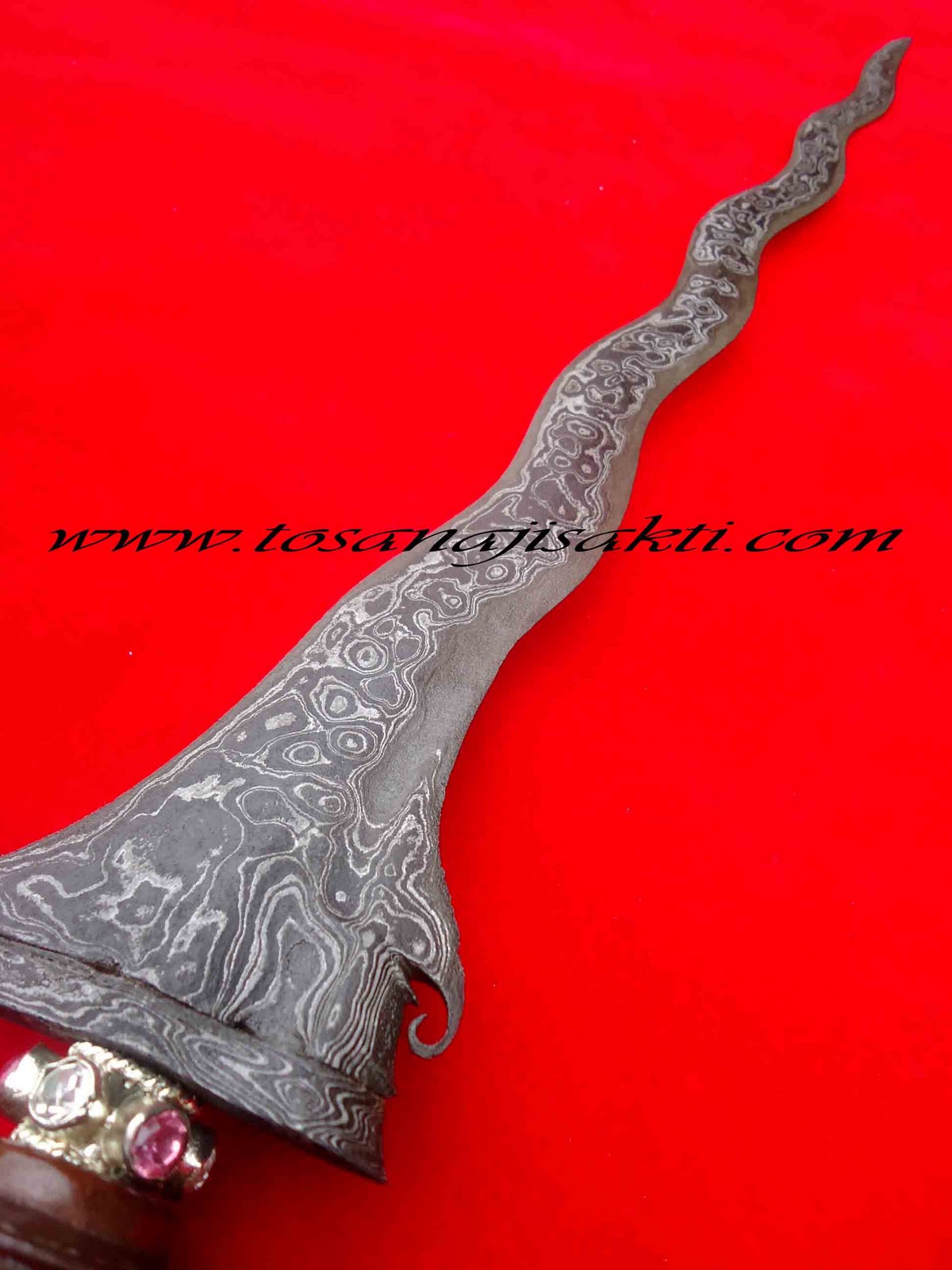 Keris Bali Carangsoka Pamor Uler Lulut | Keris Nogo Sosro | Jual Pusaka ...