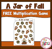 A Jar of Fall - Freebie Math Game | Teacher's Take-Out
