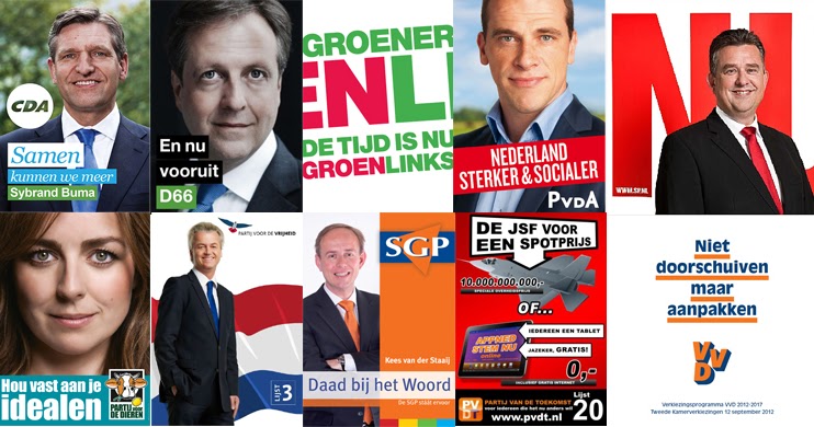 Letterkundig: Afgekorte letters: politieke partijen