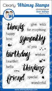 Clearly Whimsy Stamps March Release Day #5 | Embellish Craft Love