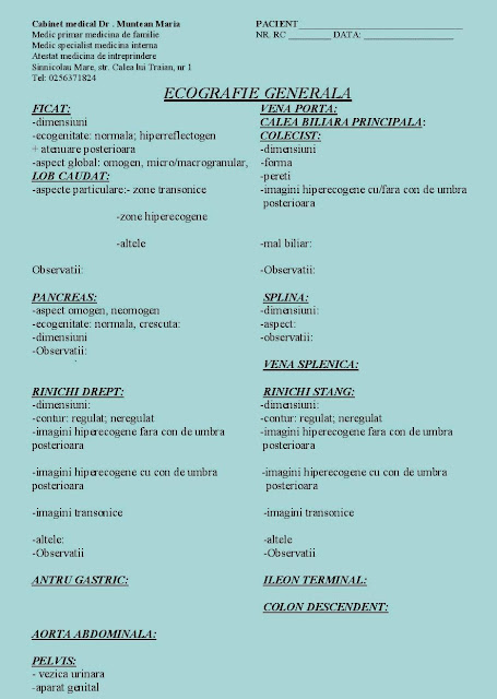 Cabinet medical Doctor Muntean Maria din Sannicolau Mare