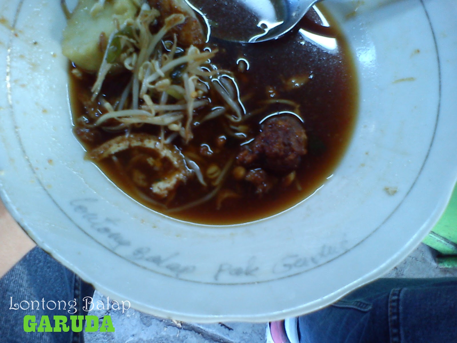 Lontong Balap GARUDA PAK GENDUT | My Culinary Adventure