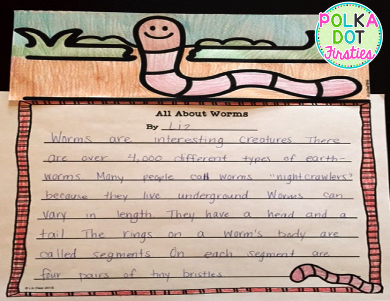 Polka Dot Firsties: Worms!