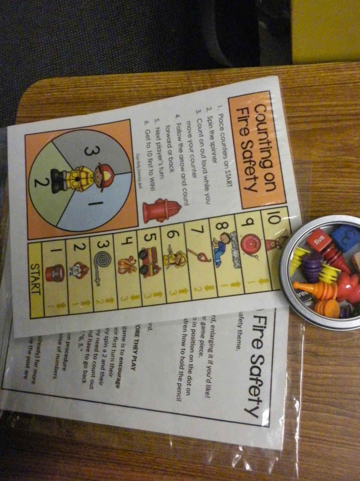 Math Tubs in Kindergarten: Week six - printing numbers 6-10, sets ...