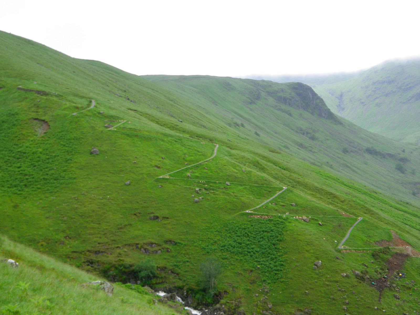 Coniston & Hawkshead National Trust team: Subsoil on Stake Pass