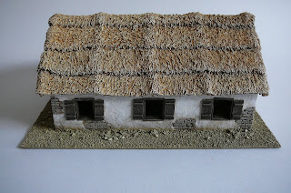 lucky punk: 28mm Colonial Building, Rorkes Drift WIP