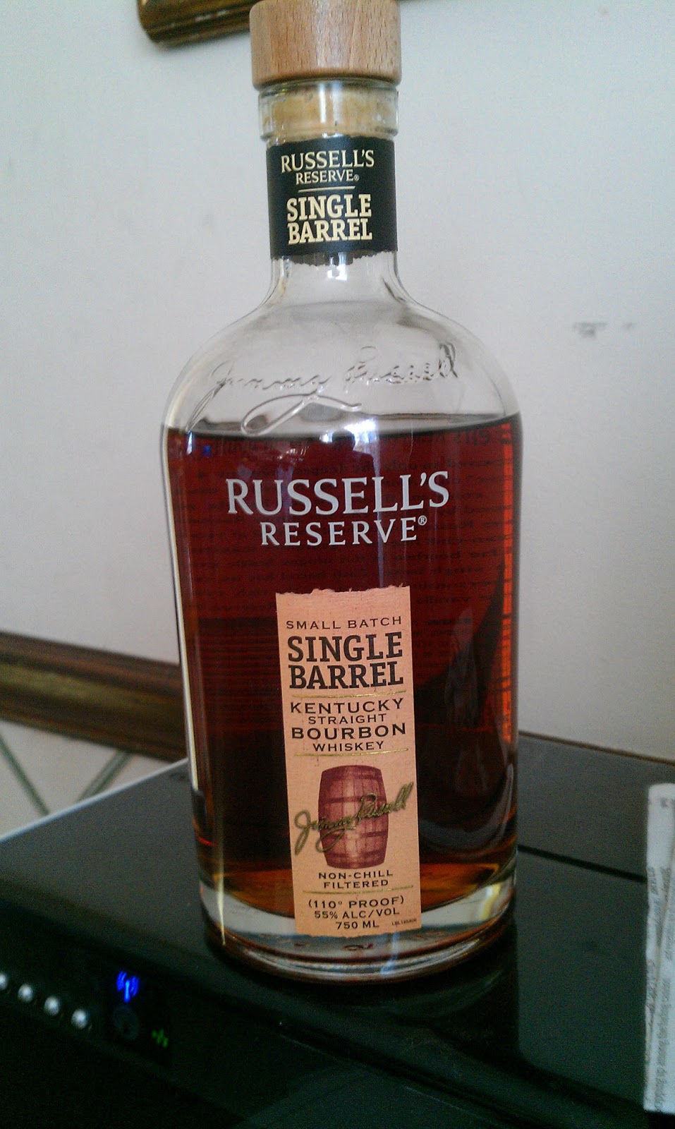 Seen Through a Glass: Russell's Reserve Small Batch Single Barrel Bourbon