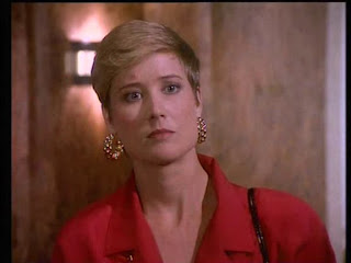 Ladies in Satin Blouses: Deborah Rennard - red blouse